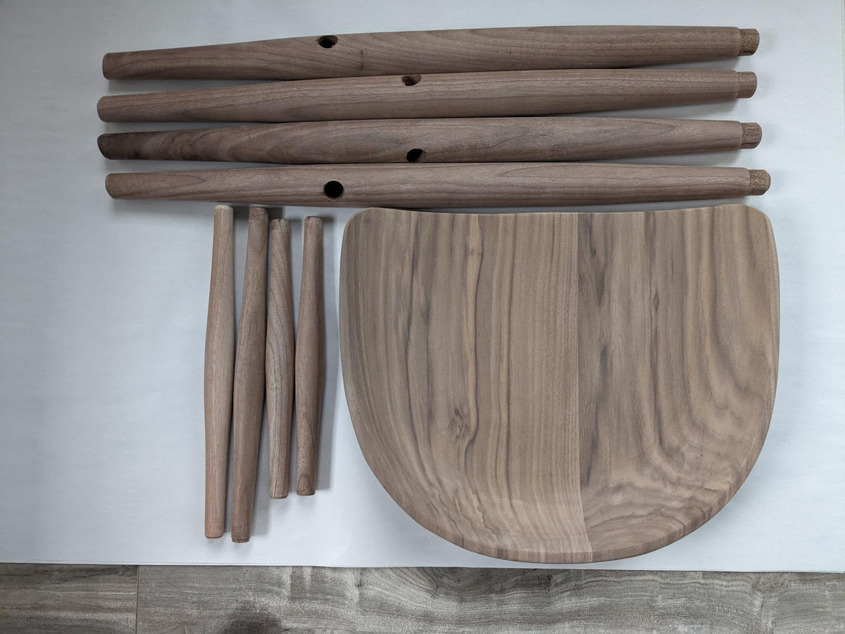 Black Walnut Tractor Seat Bar Stool – Oapex Ltd.