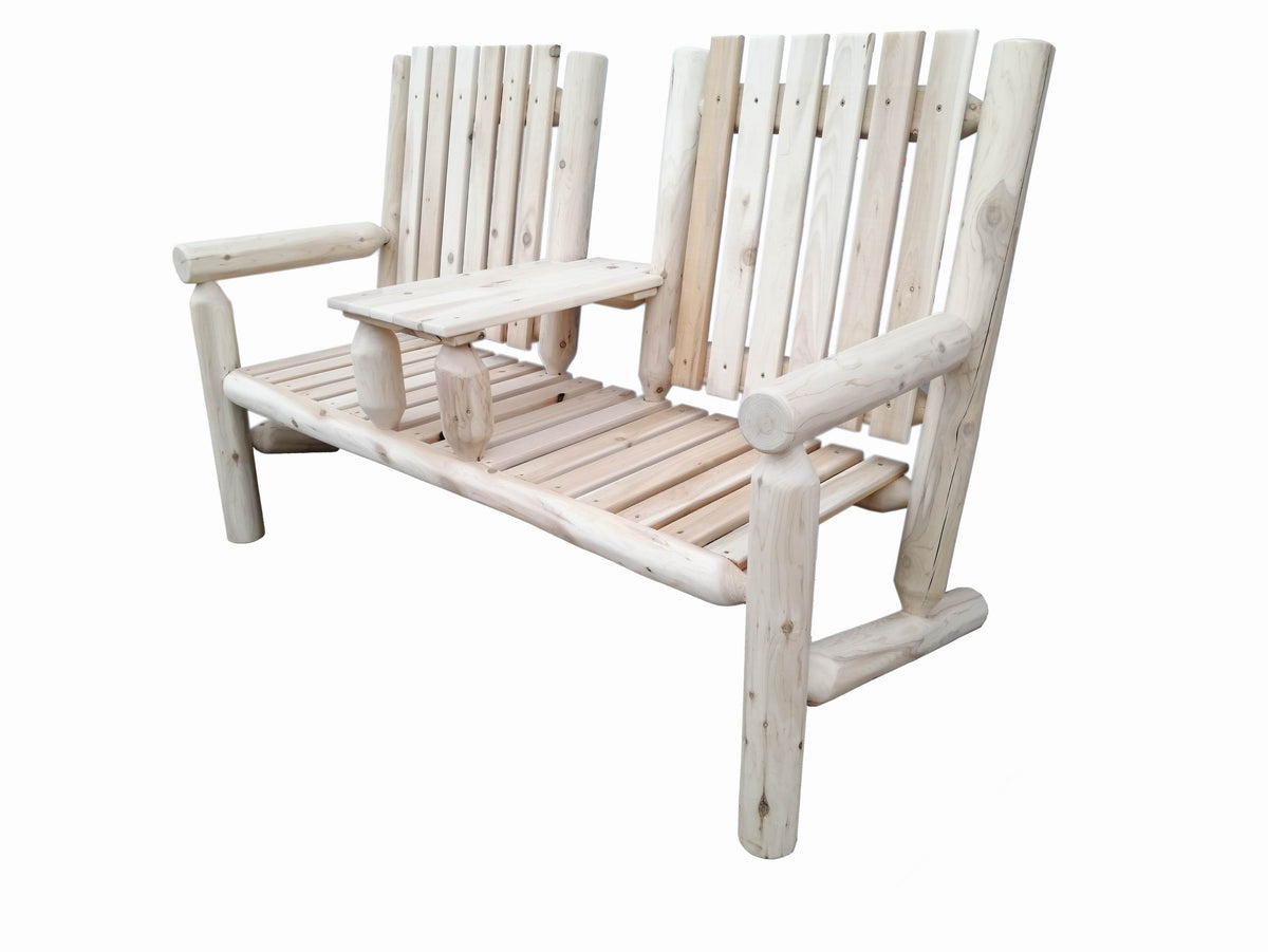Double Cedar Log Patio Chair Kit – Oapex Ltd.