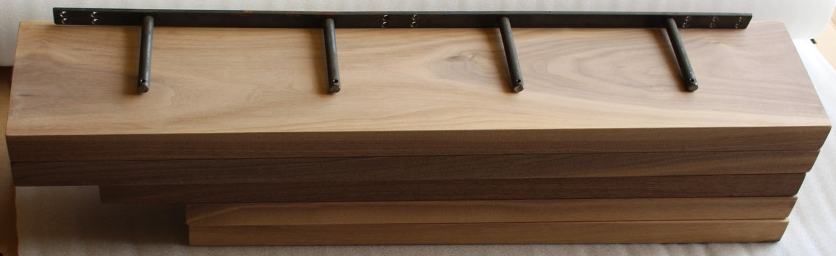 Custom Built Thick Live Edge Maple Floating Shelf – Oapex Ltd.