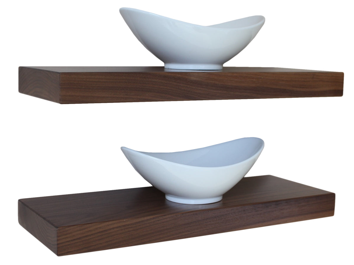 Custom Black Walnut Wall Mounting Kitchen Floating Shelf – Oapex Ltd.