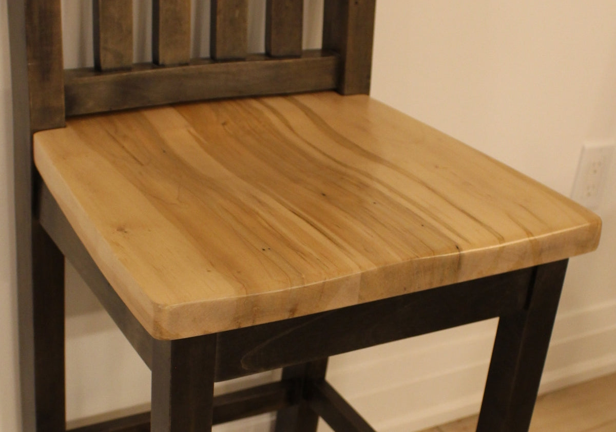 Slatback Maple Bar stool – Oapex Ltd.